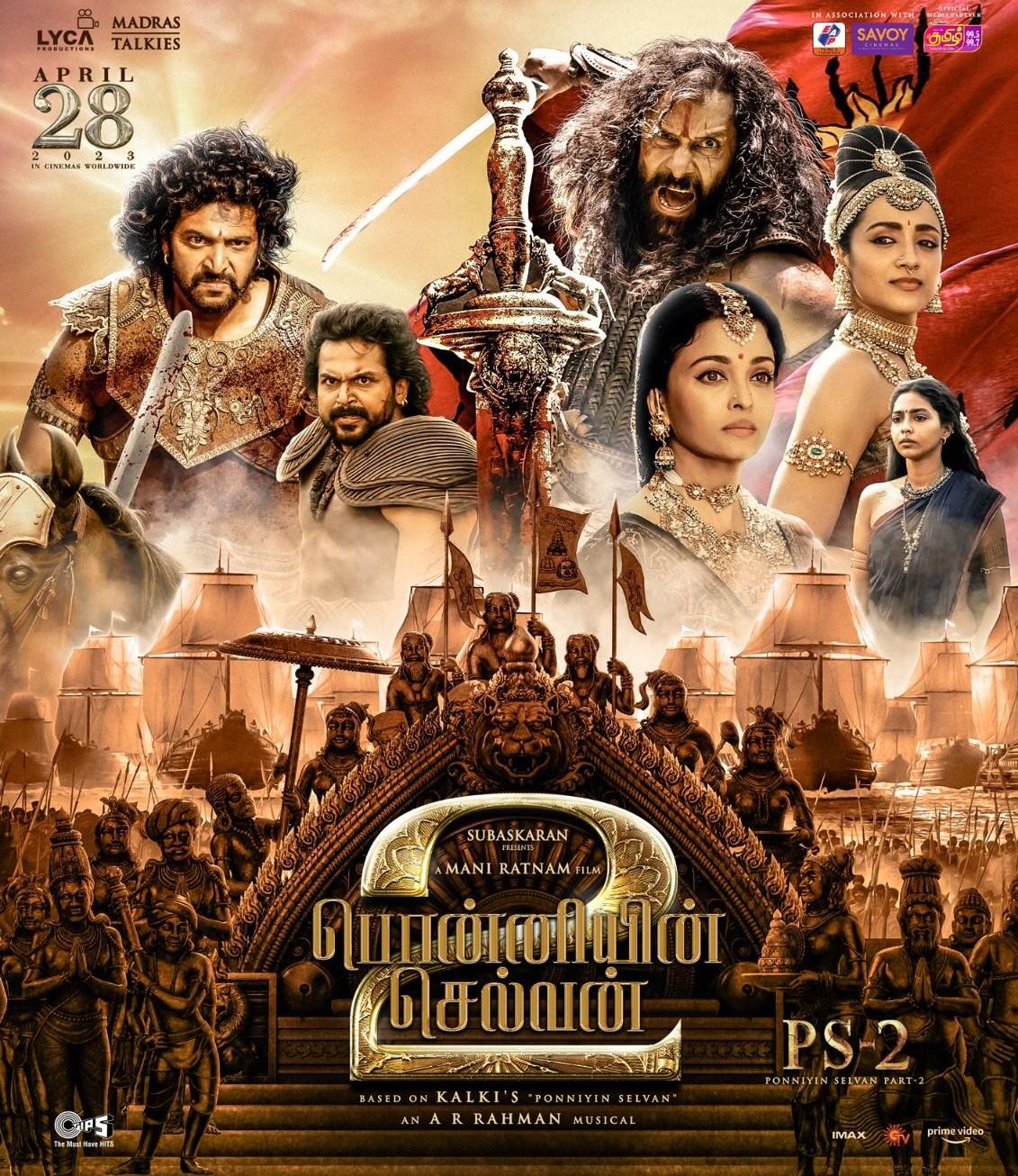 Ponniyin Selvan 2: 5 Reasons to Watch Mani Ratnam's epic sequel Tamil Movie, Music Reviews and News